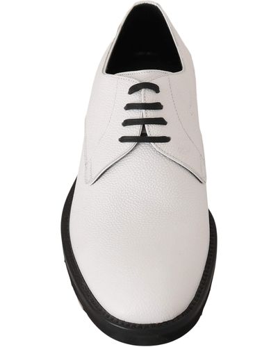 White Dolce & Gabbana Lace-ups for Men | Lyst