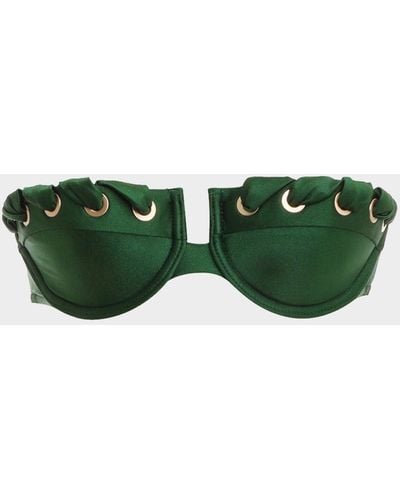 Emerald Green Bikinis and bathing suits for Women | Lyst