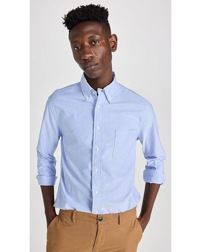 Blue Gitman Vintage Shirts for Men | Lyst