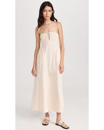 Natural Free People Dresses for Women | Lyst