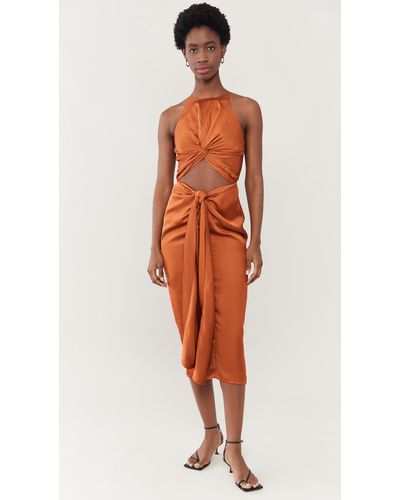 Orange Andrea Iyamah Dresses for Women | Lyst