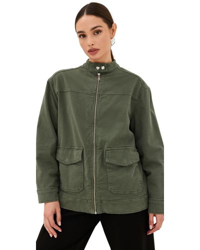 Green Anine Bing Jackets for Women | Lyst