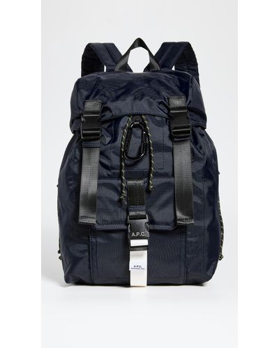 Blue A.P.C. Backpacks for Men | Lyst