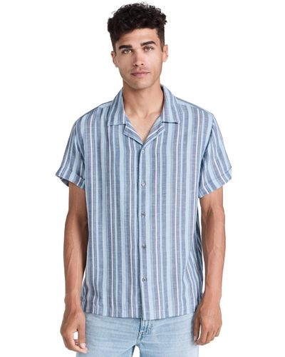 Powder Blue Shirts for Men | Lyst