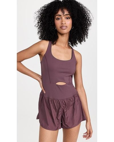 Purple Fp Movement Jumpsuits and rompers for Women | Lyst