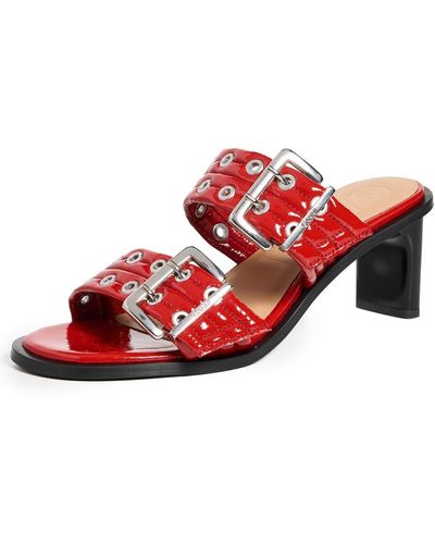 Red Ganni Shoes for Women | Lyst