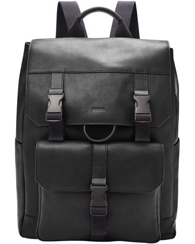 Black Fossil Backpacks for Men | Lyst