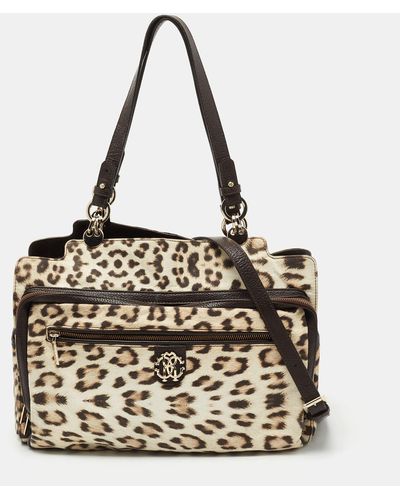 Metallic Roberto Cavalli Tote bags for Women | Lyst