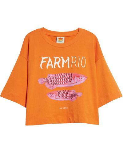 Orange FARM Rio Tops for Women | Lyst