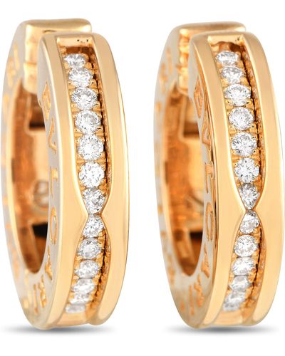 Metallic BVLGARI Earrings and ear cuffs for Women | Lyst