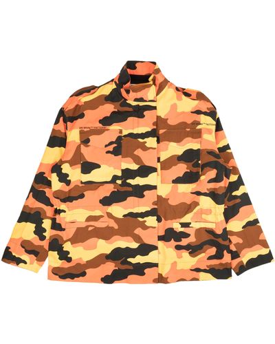 Orange Off-White c/o Virgil Abloh Jackets for Women | Lyst