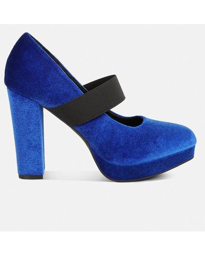Blue LONDON RAG Heels for Women | Lyst