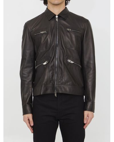 Black Salvatore Santoro Jackets for Men | Lyst