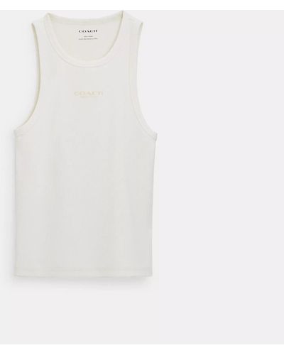 White COACH Clothing for Women | Lyst