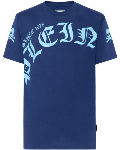 Blue Philipp Plein T-shirts for Men | Lyst