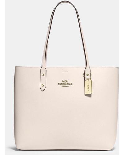 Natural Coach Outlet Tote bags for Women | Lyst