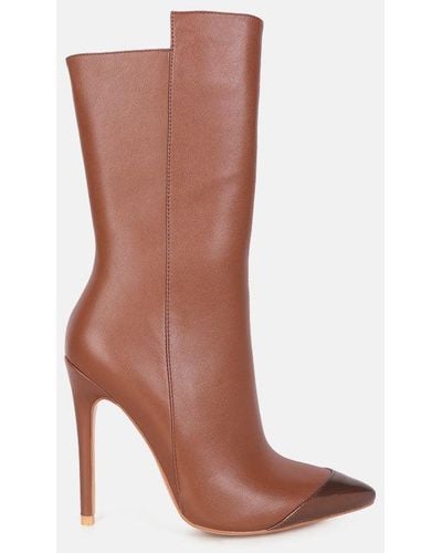 White LONDON RAG Boots for Women | Lyst