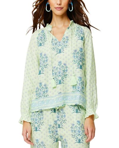 Green Roberta Roller Rabbit Tops for Women | Lyst