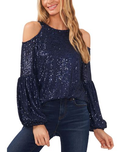 Cece Sequin Tops for Women | Lyst