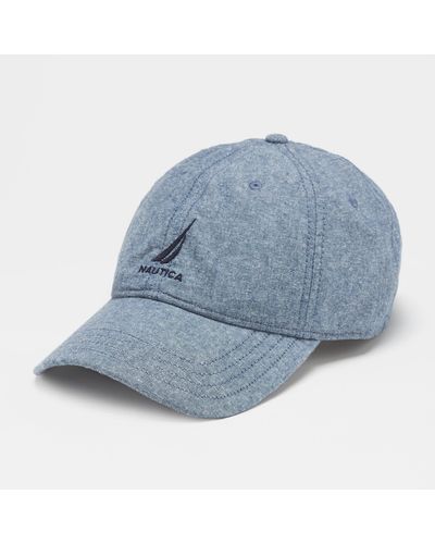 Blue Nautica Hats for Men | Lyst