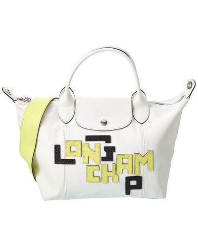 White Longchamp Tote bags for Women | Lyst