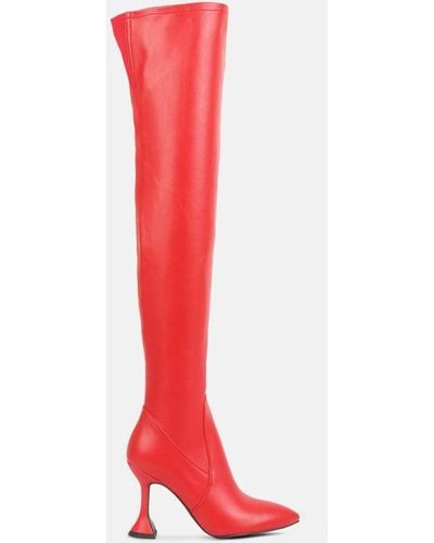 Red LONDON RAG Boots for Women | Lyst
