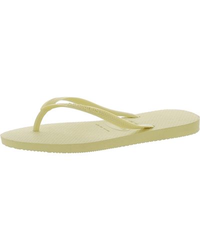Yellow Havaianas Flats for Women | Lyst