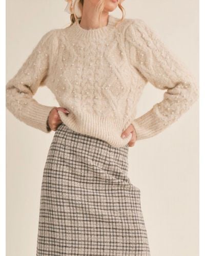 Natural Sadie & Sage Knitwear for Women | Lyst