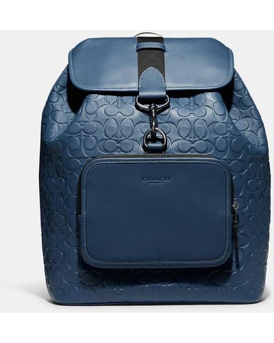 Blue Coach Outlet Backpacks for Women | Lyst