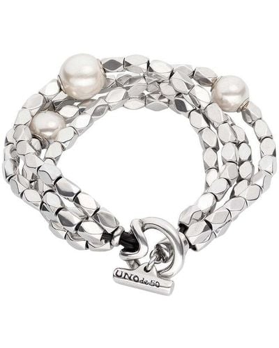Metallic Uno De 50 Bracelets for Women | Lyst