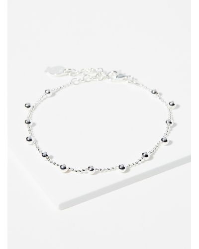 White Clio Blue Bracelets for Women | Lyst