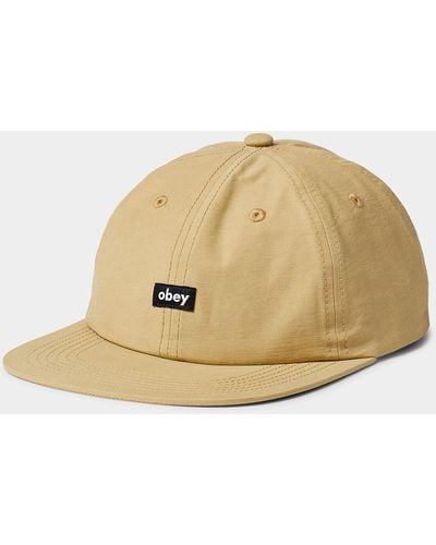 Natural Obey Hats for Men | Lyst