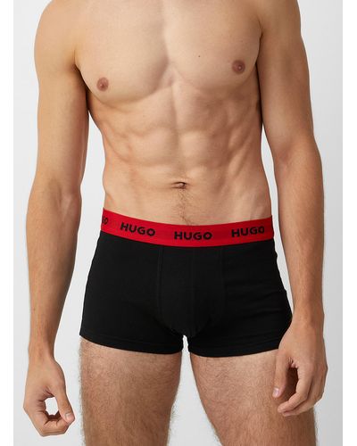 Black And Red Boxers For Men Lyst