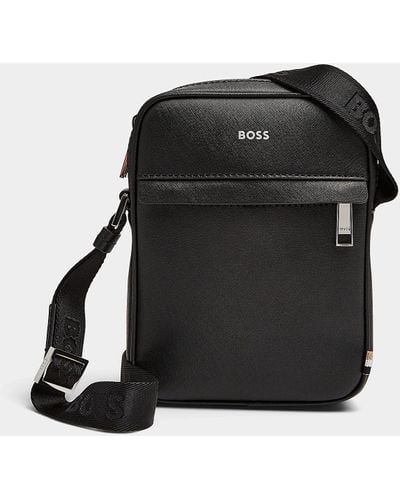 Black BOSS Bags for Men | Lyst