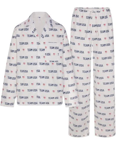 White Skims Nightwear and sleepwear for Women | Lyst