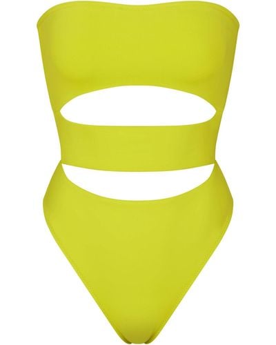 Yellow Skims Beachwear and swimwear outfits for Women | Lyst