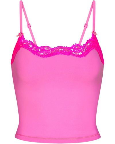 Pink Skims Tops for Women | Lyst