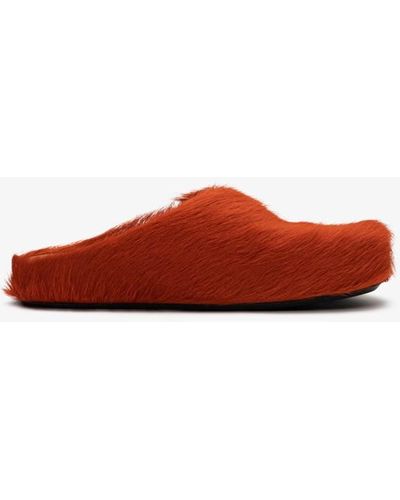 Red Marni Slip-on shoes for Men | Lyst