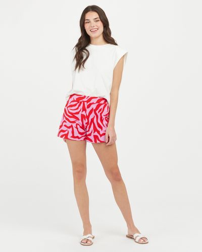 Red Spanx Shorts for Women | Lyst