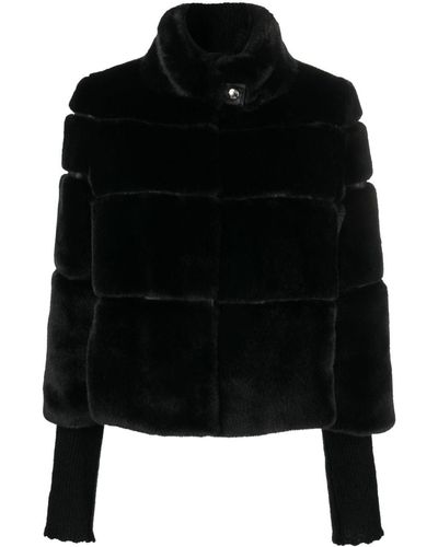 Black Patrizia Pepe Jackets for Women | Lyst