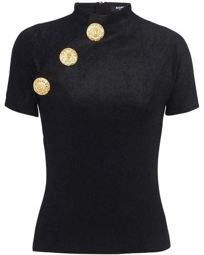 Balmain Tops for Women | Online Sale up to 69% off | Lyst
