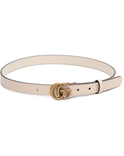 White Gucci Belts for Women | Lyst