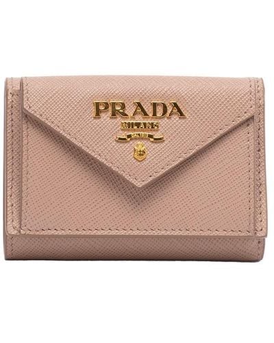 Prada Saffiano Leather Wallets for Women - Up to 33% off | Lyst