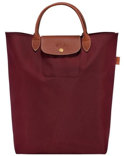 Red Longchamp Tote bags for Women | Lyst
