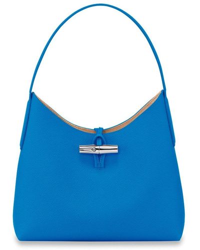 Blue Longchamp Hobo bags and purses for Women | Lyst