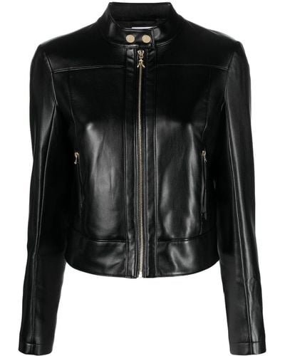 Black Patrizia Pepe Jackets for Women | Lyst