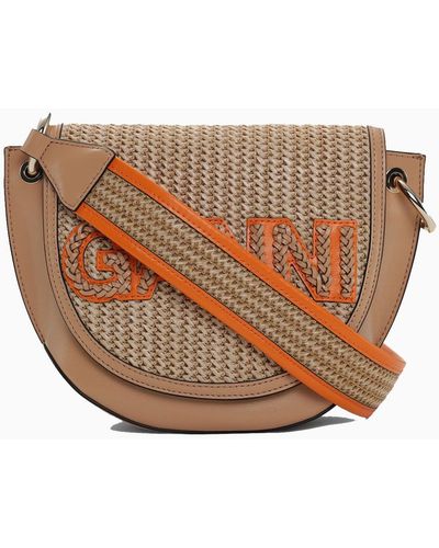 Ganni Beach bag tote and straw bags for Women | Online Sale up to 60% ...