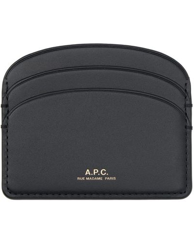 Black A.P.C. Wallets and cardholders for Women | Lyst