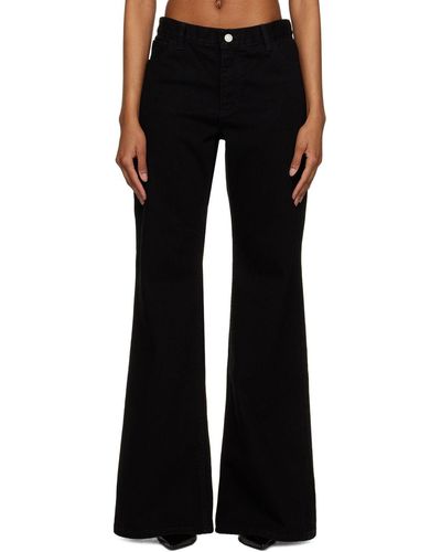 Black Magda Butrym Jeans For Women Lyst