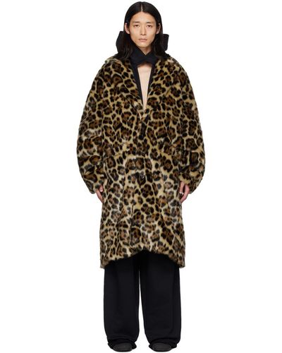 Black Random Identities Coats for Men | Lyst